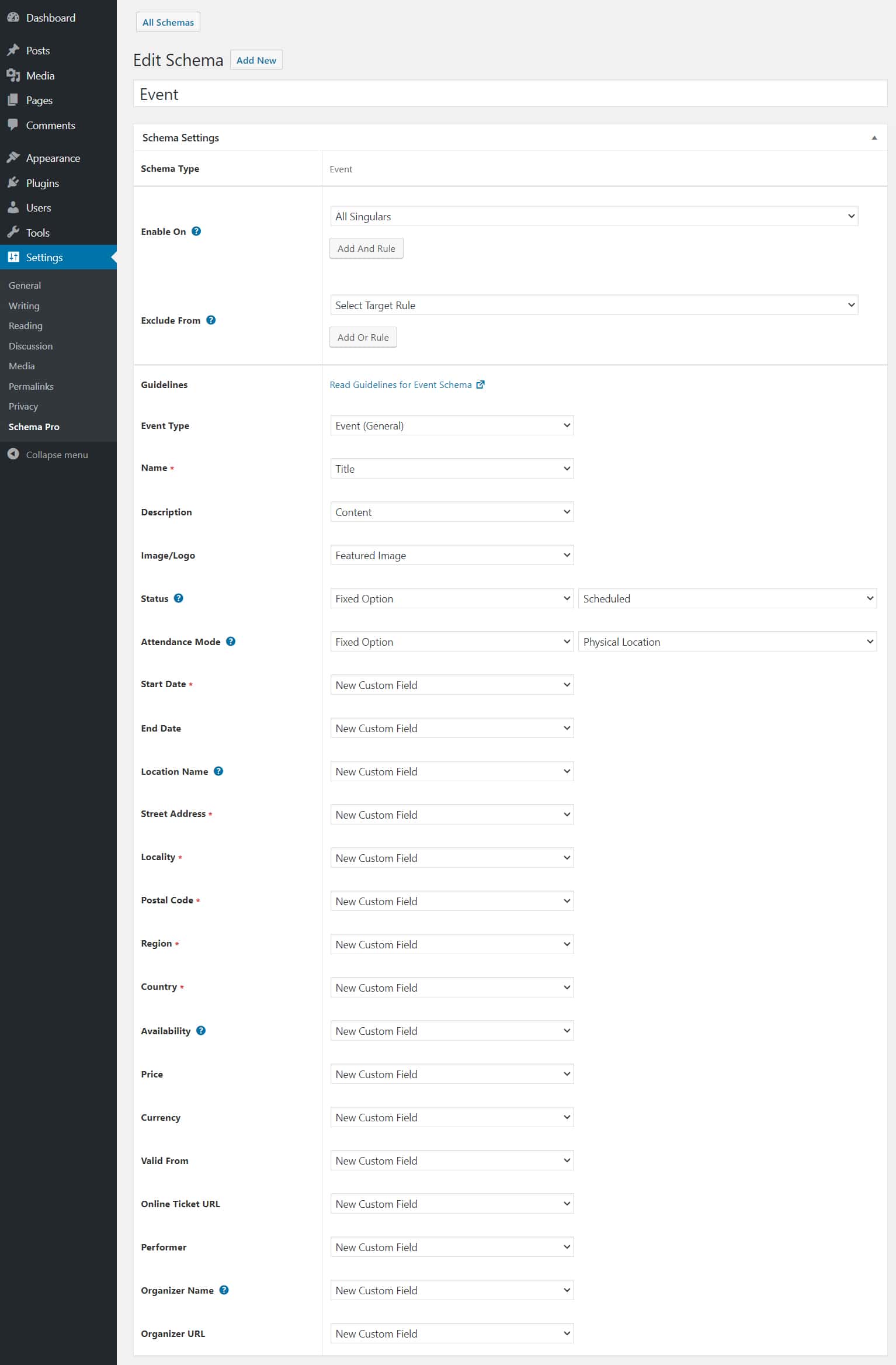 How To Add A Schema Markup For An Event Page Schema Pro