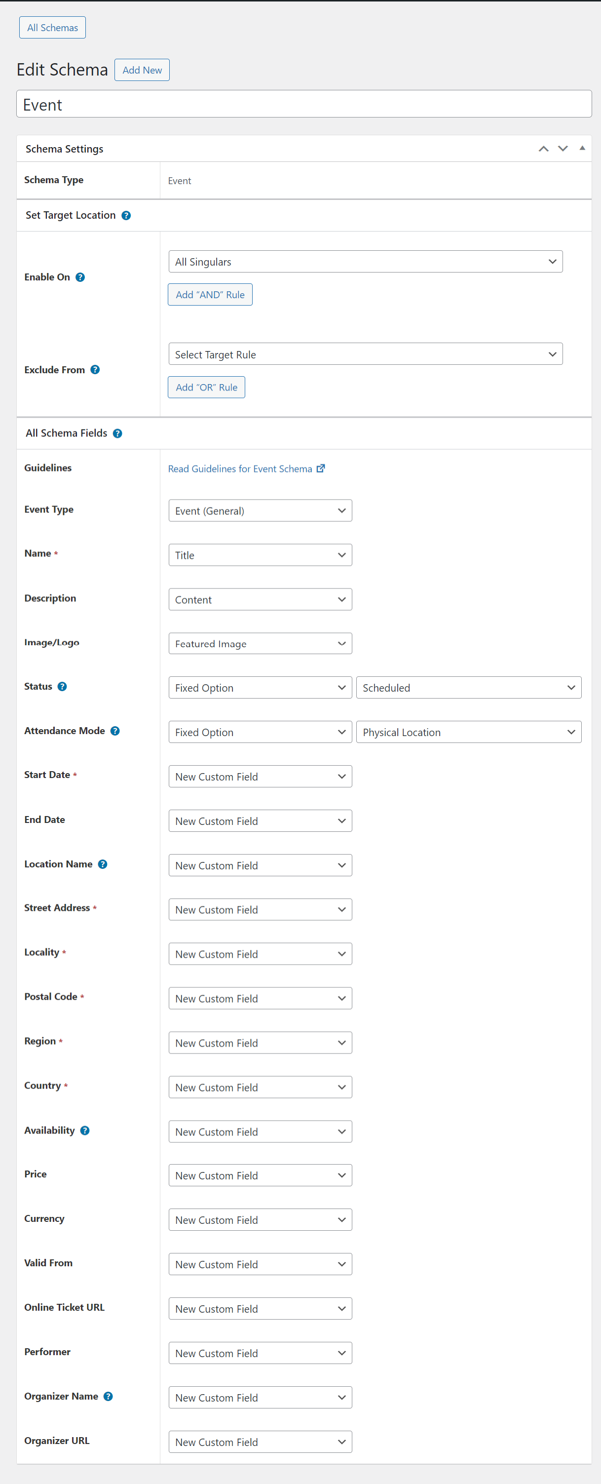 Schema Markup for an Event page - Schema Pro