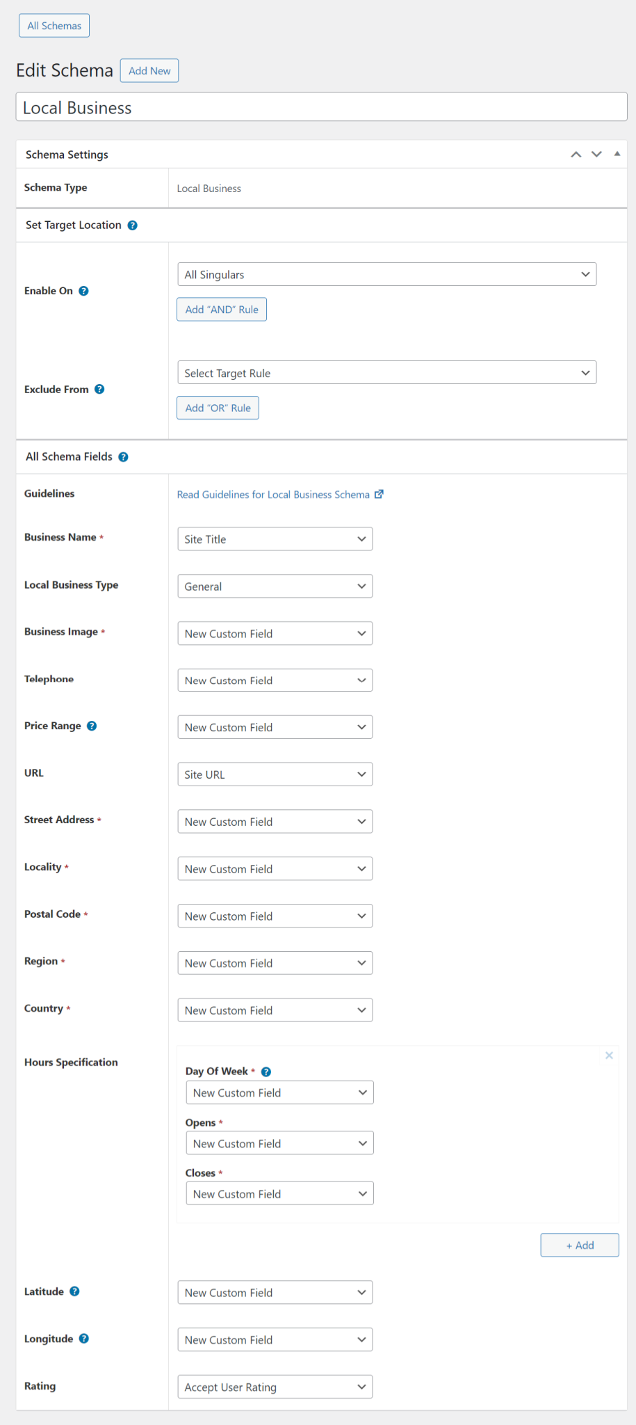Schema Markup for a Local Business Page - Schema Pro