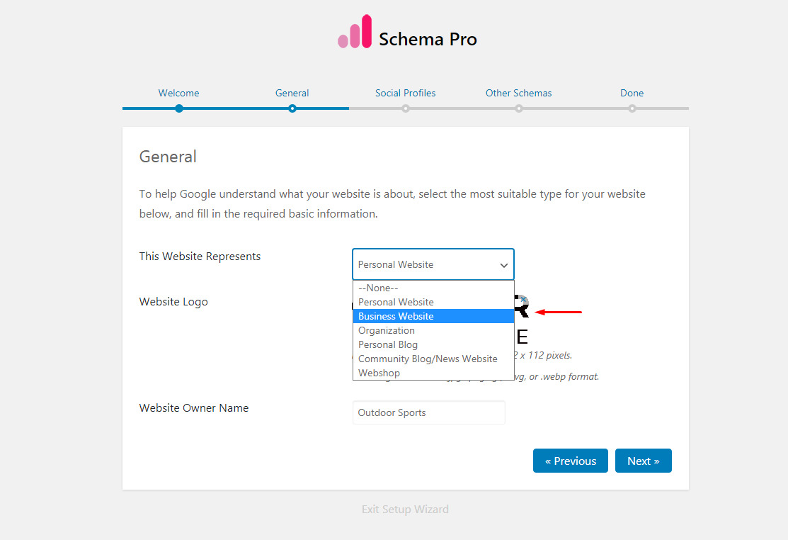Enhanced Admin Interface with Advanced Options - Schema Pro