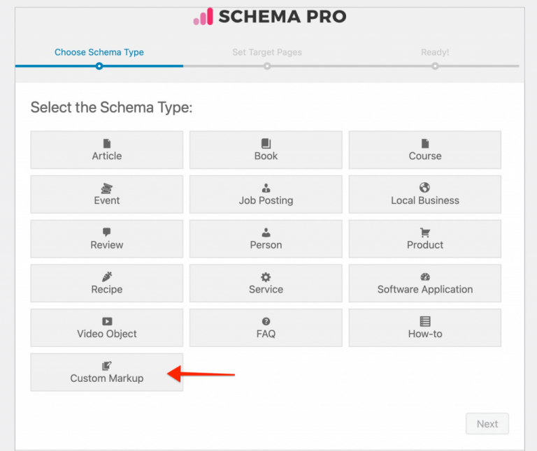 Custom Schema Markup - Schema Pro