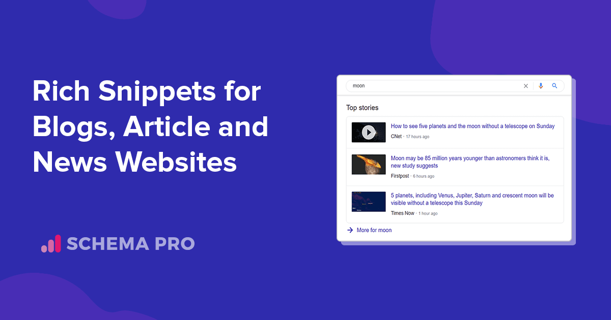 Article Schema WordPress Plugin - Schema Pro