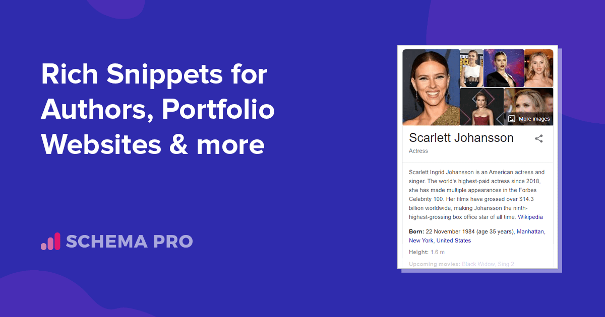 Person Schema WordPress Plugin - Schema Pro