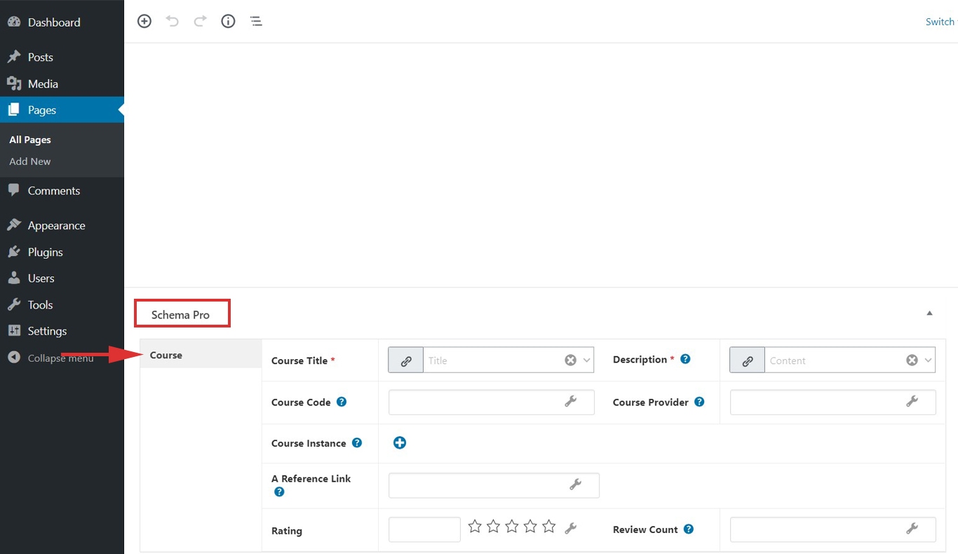 Schema Markup for a Course page - Schema Pro