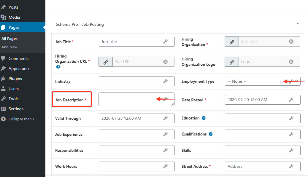 Schema Markup for a Job Posting Page - Schema Pro