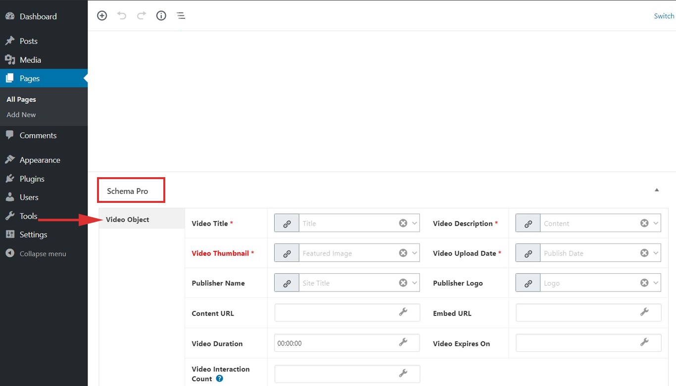 Schema Markup for a Video Object - Schema Pro